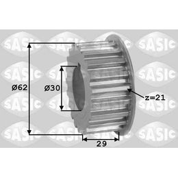 SASIC Zahnrad, Kurbelwelle 1600001 f&uuml;r DS