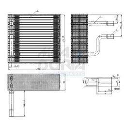 MEAT & DORIA MEAT & DORIA Verdampfer, Klimaanlage 997030 f&uuml;r Ford