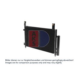 AKS DASIS Kondensator, Klimaanlage 512043n f&uuml;r CHEVROLET