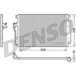 DENSO Kondensator, Klimaanlage dcn17056 f&uuml;r Mercedes VW