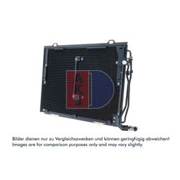 AKS DASIS Kondensator, Klimaanlage 123340n f&uuml;r Mercedes