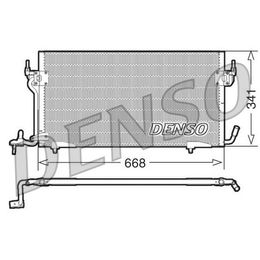 DENSO Kondensator, Klimaanlage dcn21011 f&uuml;r Citro&euml;n/Peugeot
