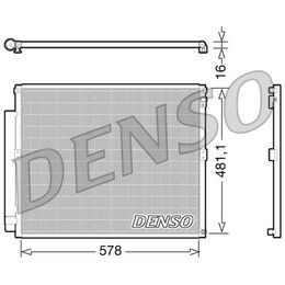 DENSO Kondensator, Klimaanlage dcn50017 f&uuml;r TOYOTA