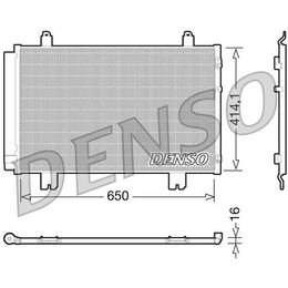 DENSO Kondensator, Klimaanlage dcn51009 f&uuml;r LEXUS