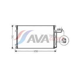 AVA QUALITY COOLING Kondensator, Klimaanlage vo5139 f&uuml;r Volvo