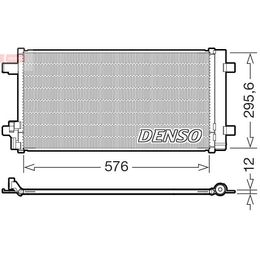 DENSO Kondensator, Klimaanlage dcn32069 f&uuml;r VW