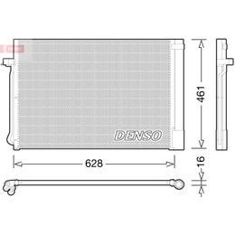 DENSO Kondensator, Klimaanlage dcn05013 f&uuml;r BMW