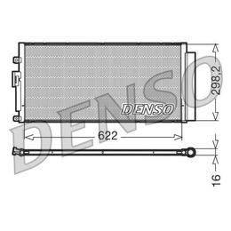 DENSO Kondensator, Klimaanlage dcn09046 f&uuml;r Fiat