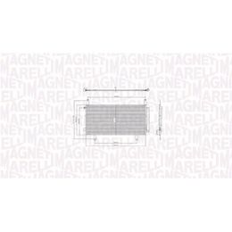 MAGNETI MARELLI Kondensator, Klimaanlage 350203105100 f&uuml;r HONDA
