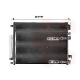Van Wezel Kondensator, Klimaanlage 07005093 f&uuml;r Chrysler