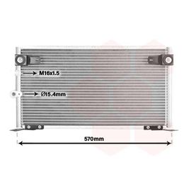 Van Wezel Kondensator, Klimaanlage 53005585 f&uuml;r TOYOTA