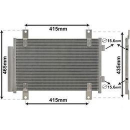 Van Wezel Kondensator, Klimaanlage 17005351 f&uuml;r Fiat / LANCIA Citro&euml;n/Peugeot