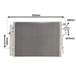 Van Wezel Kondensator, Klimaanlage 83005188 f&uuml;r KIA