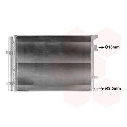Van Wezel Kondensator, Klimaanlage 82015732 f&uuml;r KIA