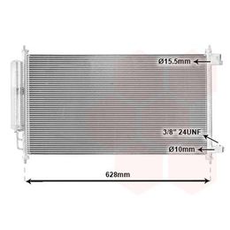 Van Wezel Kondensator, Klimaanlage 33005372 f&uuml;r NISSAN