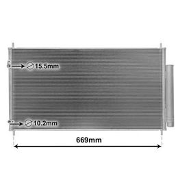 Van Wezel Kondensator, Klimaanlage 25005290 f&uuml;r HONDA