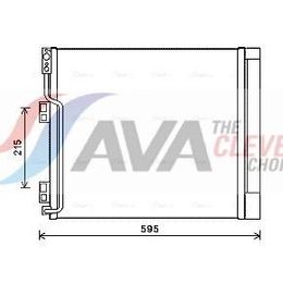 AVA QUALITY COOLING Kondensator, Klimaanlage dn5355d f&uuml;r NISSAN