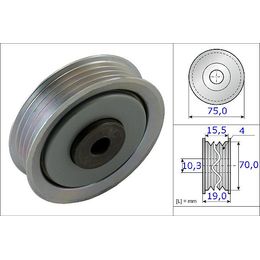 INA Spannrolle, Keilrippenriemen 531084510 f&uuml;r LEXUS