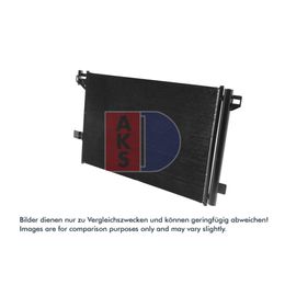AKS DASIS Kondensator, Klimaanlage 042034n f&uuml;r VAG