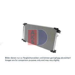 AKS DASIS Kondensator, Klimaanlage 212125n f&uuml;r TOYOTA