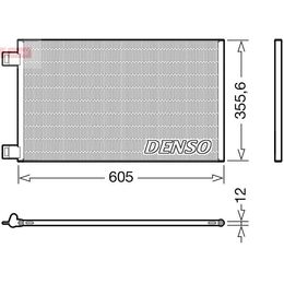 DENSO Kondensator, Klimaanlage dcn23041 f&uuml;r Mercedes RENAULT