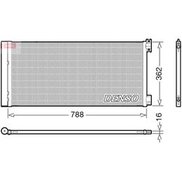 DENSO Kondensator, Klimaanlage dcn23042 f&uuml;r RENAULT Opel Fiat