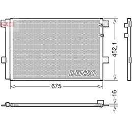 DENSO Kondensator, Klimaanlage dcn32065 f&uuml;r VW