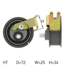 SKF Spannrolle, Zahnriemen vkm11115 f&uuml;r SEAT