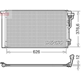 DENSO Kondensator, Klimaanlage dcn41026 f&uuml;r HYUNDAI