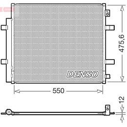 DENSO Kondensator, Klimaanlage dcn32073 f&uuml;r VW