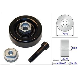 INA Spannrolle, Keilrippenriemen 531086410 f&uuml;r CHEVROLET (SGM)