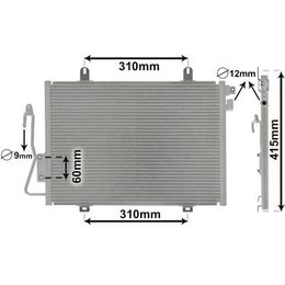 Van Wezel Kondensator, Klimaanlage 43005232 f&uuml;r RENAULT