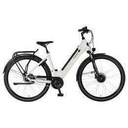 E-Bike Prophete "Geniesser 2.0" Gr. 48, kreide matt, schwarz, Elektrofahrr&auml;der, 48cm, 28 Zoll (71,12cm)