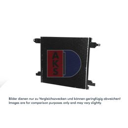 AKS DASIS Kondensator, Klimaanlage 122004n f&uuml;r Mercedes