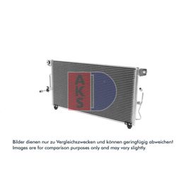 AKS DASIS Kondensator, Klimaanlage 142040n f&uuml;r MITSUBISHI