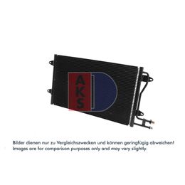 AKS DASIS Kondensator, Klimaanlage 242040n f&uuml;r VAG VW