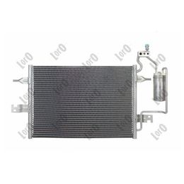 Abakus Kondensator, Klimaanlage 0370160031 f&uuml;r Vaughall GM LINCOLN Ford