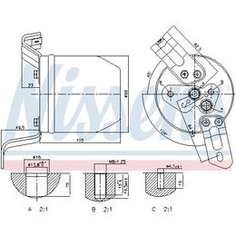 NISSENS Trockner, Klimaanlage 95196 f&uuml;r ALPINA