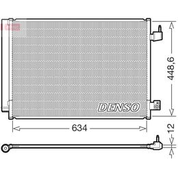 DENSO Kondensator, Klimaanlage dcn17031 f&uuml;r Mercedes