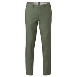 Chinos MEYER "M5 Chino 1-6010", Herren, Gr. 31, L&auml;nge 32, gr&uuml;n, 67% Baumwolle, 30% Polyamid, 3% Elasthan, unifarben, regular fit lang, Hosen, mit buntgewebtem Innenfutter