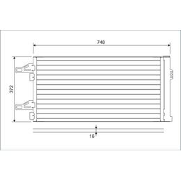 Valeo Kondensator, Klimaanlage 814085 f&uuml;r FIAT PEUGEOT CITRO&Euml;N VAUXHALL RAM