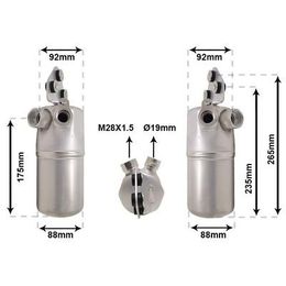 Van Wezel Trockner, Klimaanlage 0300d260 f&uuml;r AUDI