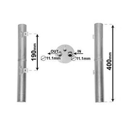 Van Wezel Trockner, Klimaanlage 3000d600 f&uuml;r MERCEDES-BENZ