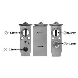 Van Wezel Expansionsventil, Klimaanlage 13001358 f&uuml;r INFINITI