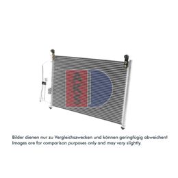 AKS DASIS Kondensator, Klimaanlage 512001n
