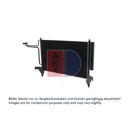 AKS DASIS Kondensator, Klimaanlage 082011n f&uuml;r ALFAROME/Fiat/LANCI