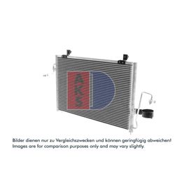 AKS DASIS Kondensator, Klimaanlage 512006n