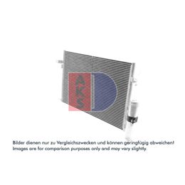 AKS DASIS Kondensator, Klimaanlage 512021n