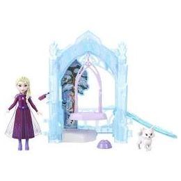 Spielwelt Mattel "Disney Die Eisk&ouml;nigin Kleine Puppen Elsa's Icy Hideaway Spielset", bunt, Spielfigurenwelten, KinderB:12,6cm H:16cm T:6,27cm, Kunststoff, B:12,6cm H:16cm T:6,27cm
