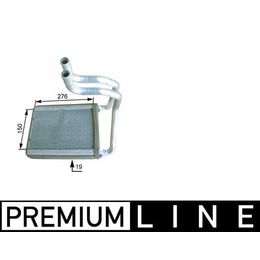 Mahle W&auml;rmetauscher, Innenraumheizung ah175000p f&uuml;r KIA